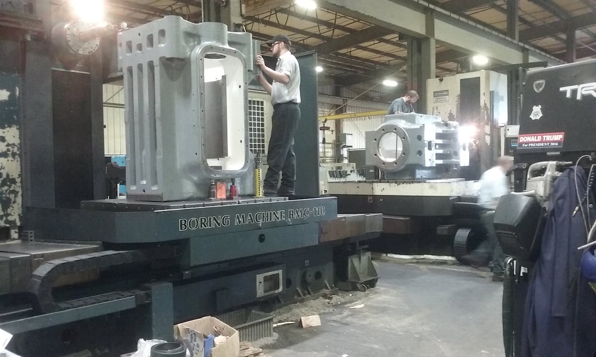 Large Milling Capabilities